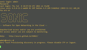 Setting up SONiC on GNS3 - Pine Networks
