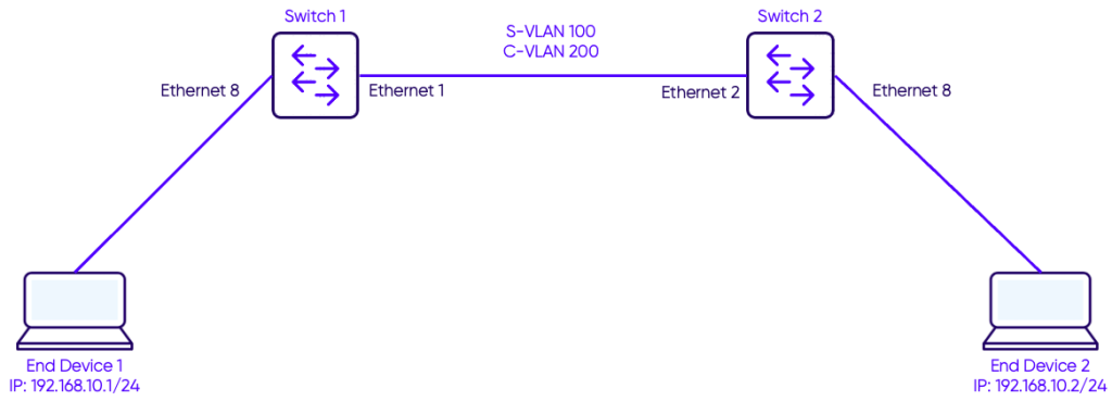 8 – SONiC QinQ Configuration - Pine Networks